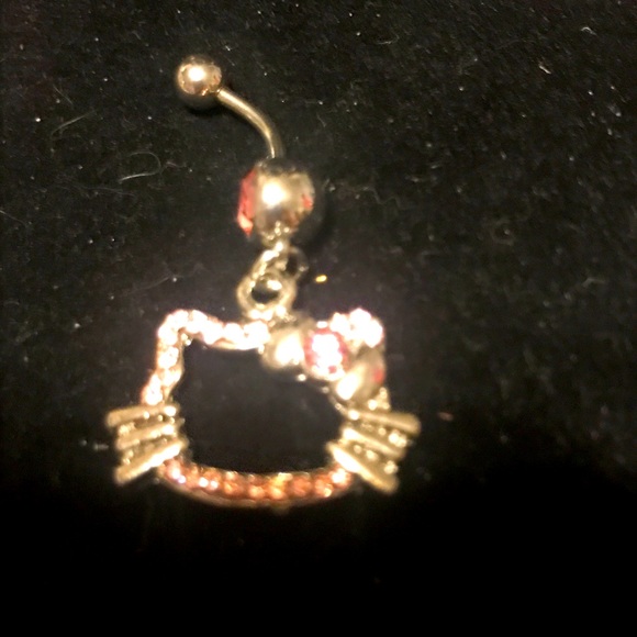 Hello Kitty | Jewelry | Hello Kitty Belly Ring | Poshmark